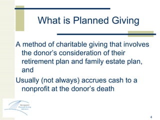 Demystifying Planned Giving | PPT