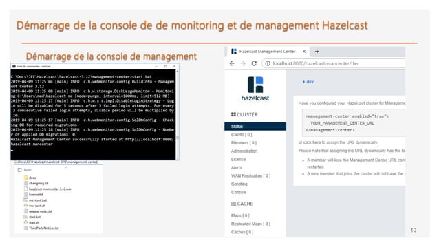 Support distributed computing and caching avec hazelcast