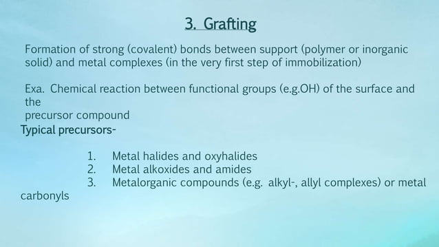 Supported catalyst | PPTX