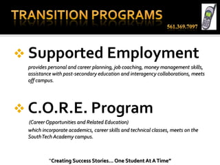 Supported employment power point | PPSX