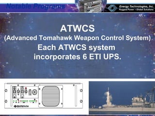 ETI's Supported Programs | PPT