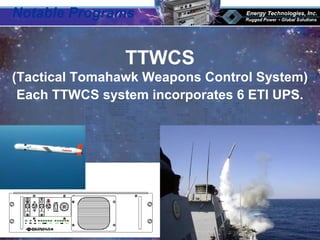 ETI's Supported Programs | PPT