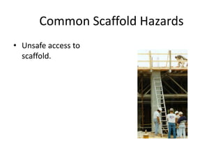Supported scaffold safety | PDF