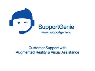 AR & AI Visual Support Tool | PPT