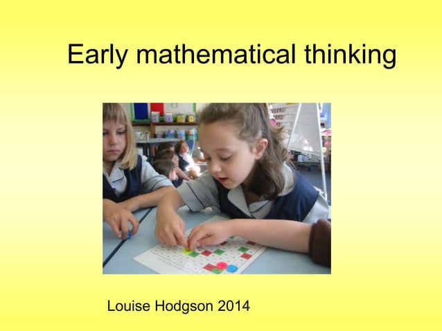 Supporting children as mindful mathematicians | PPT