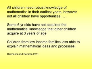 Supporting children as mindful mathematicians | PPTX