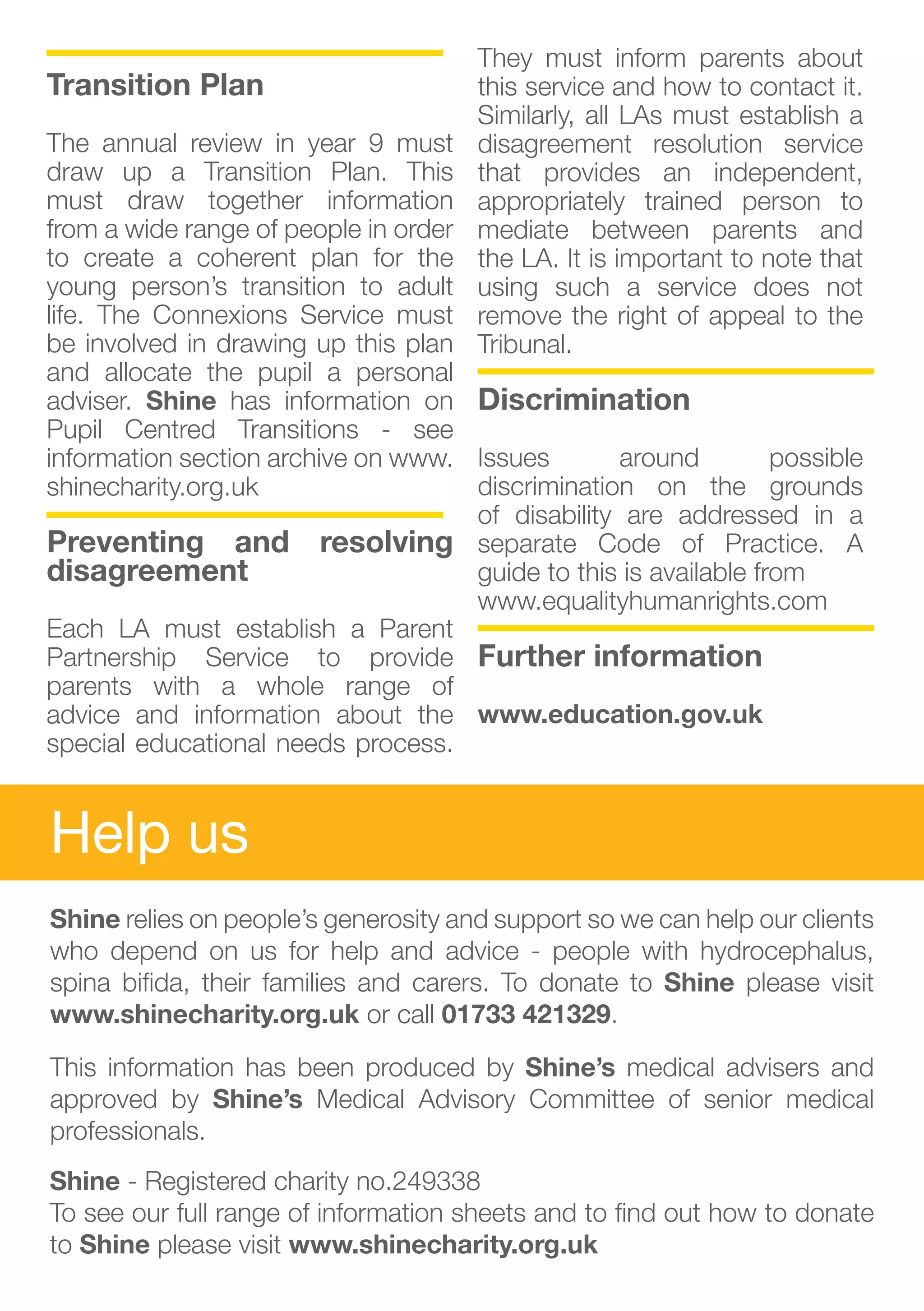 Supporting children with special needs | PDF