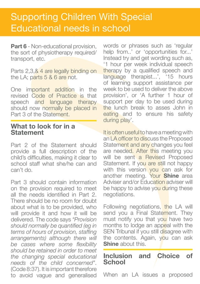 Supporting children with special needs | PDF