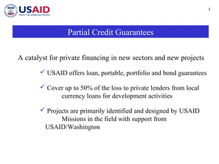 Supporting Private Investment in Infrastructure Finance | PPT