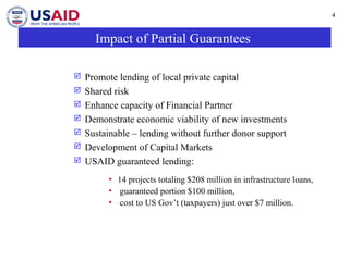 Supporting Private Investment in Infrastructure Finance | PPT