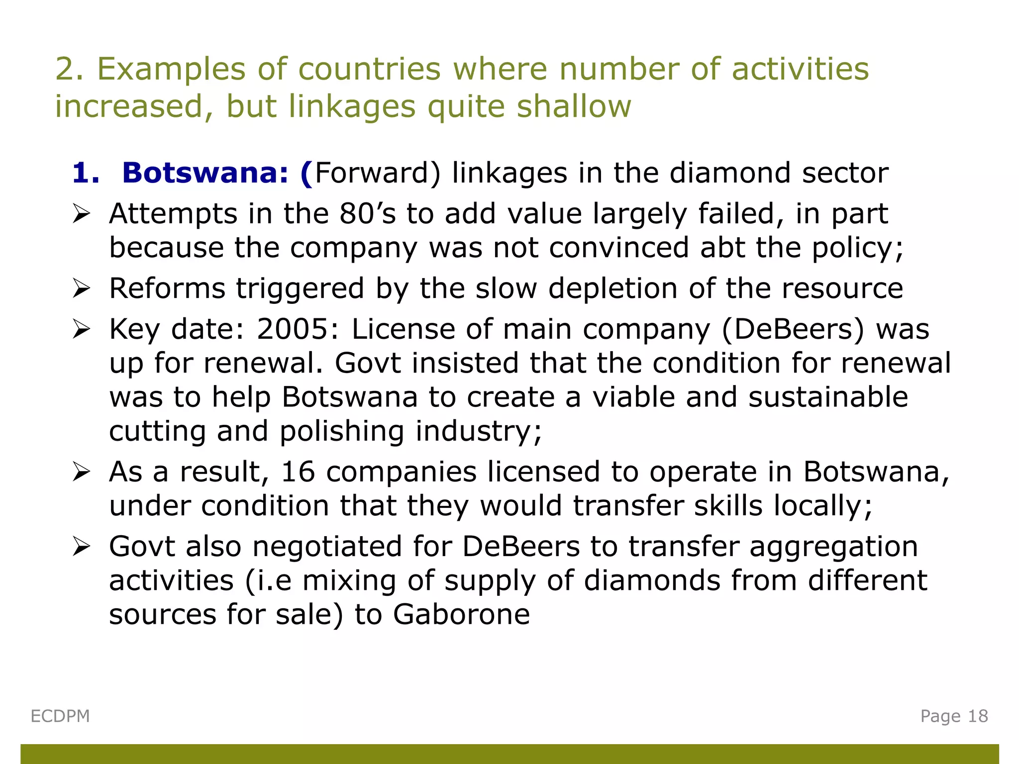 The State of Mining Value Chains in Africa | PPTX