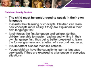 Supporting Children In Their Home Language | PPT