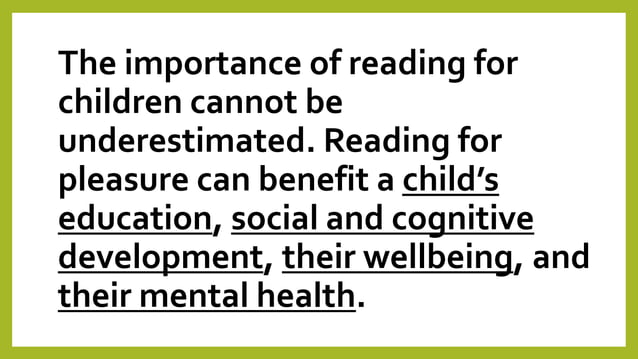 SUPPORTING CHILDREN’S READING DEVELOPMENT.pptx