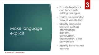 Supporting content and language learning through writing | PDF