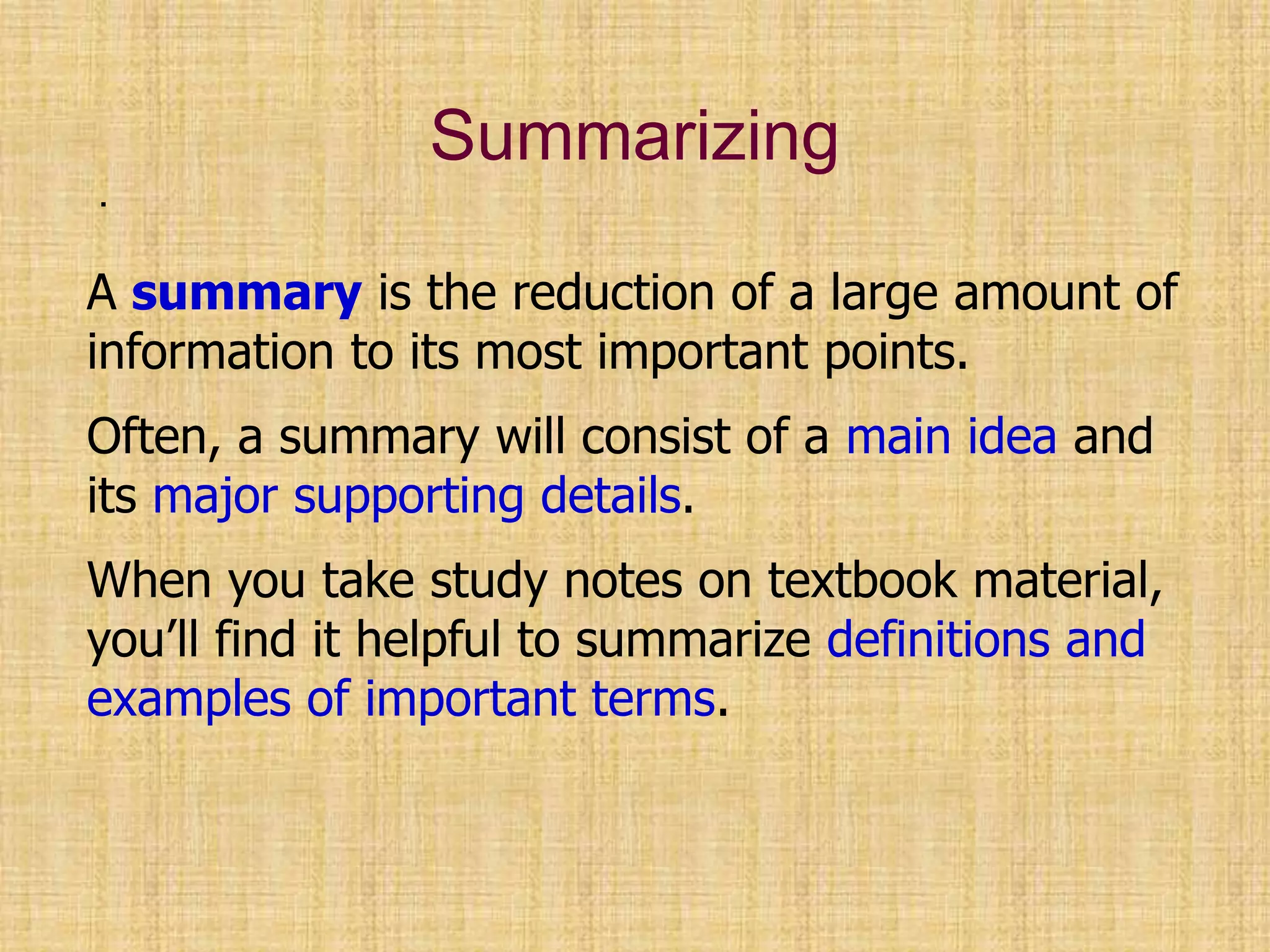 Supporting deatils level 4 | PPTX