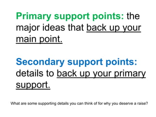 Supporting details | PPTX