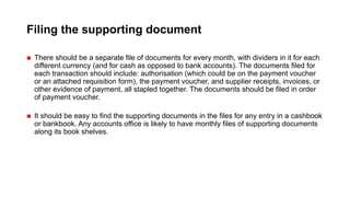 Supporting documents presentation for NGO | PPTX