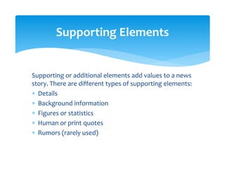 Supporting elements | PDF
