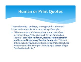 Supporting elements | PDF