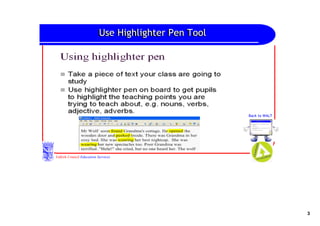 Supporting English Language Literacy With A Smart Board | PDF