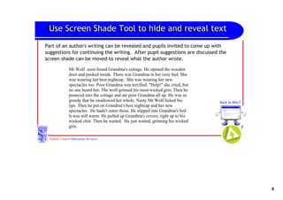 Supporting English Language Literacy With A Smart Board | PDF