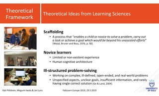 Supporting Fab Lab facilitators to develop pedagogical practices to ...