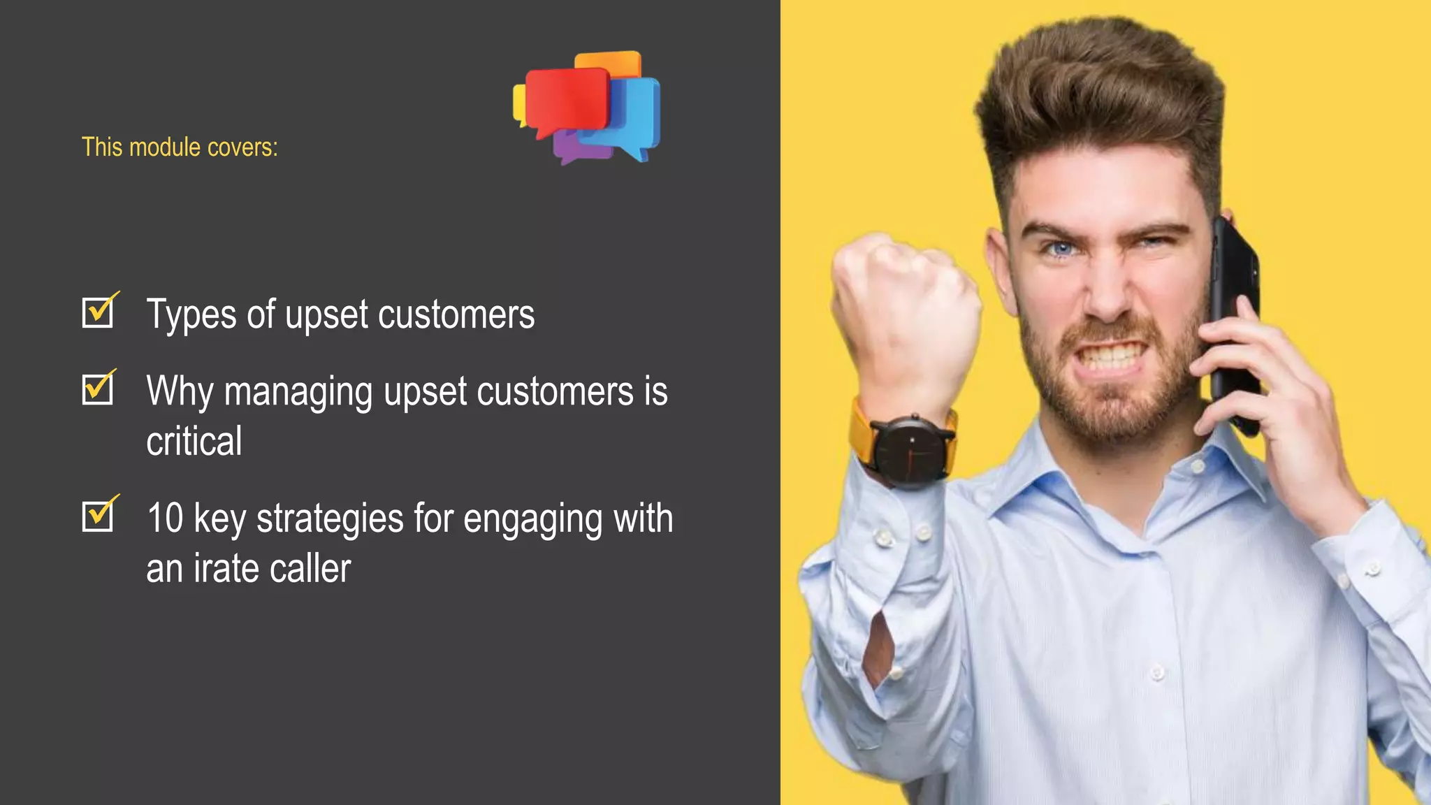 Managing Irate Customers | PPTX | Email | Internet
