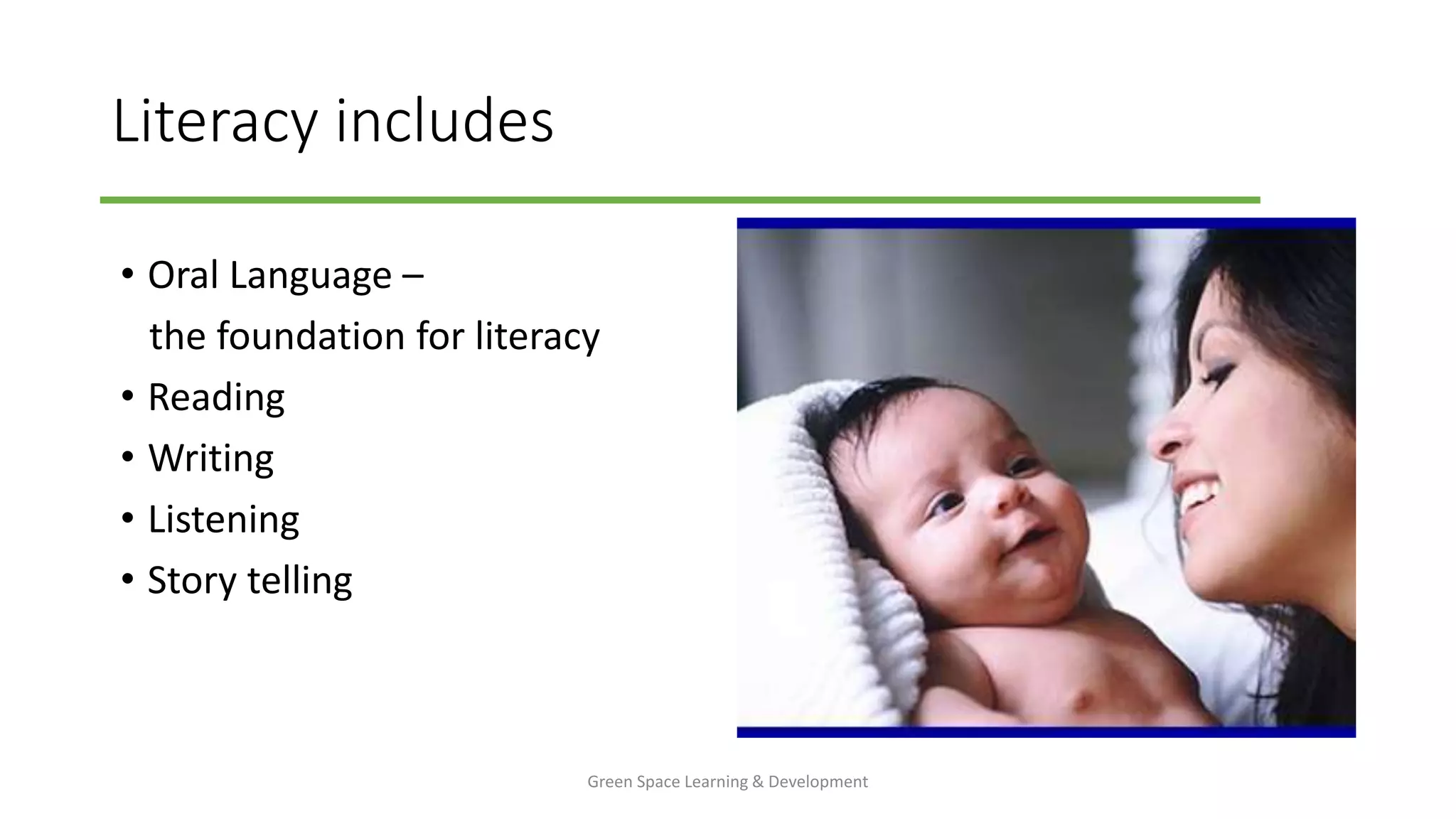 Supporting Literacy in Young Children | PPT
