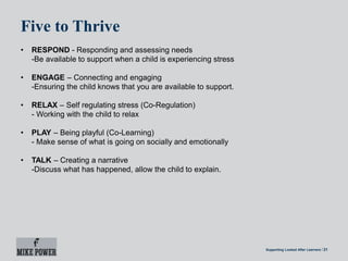 Supporting looked after learners | PPT