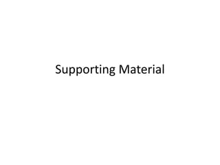 Supporting material 20150201 | PPTX