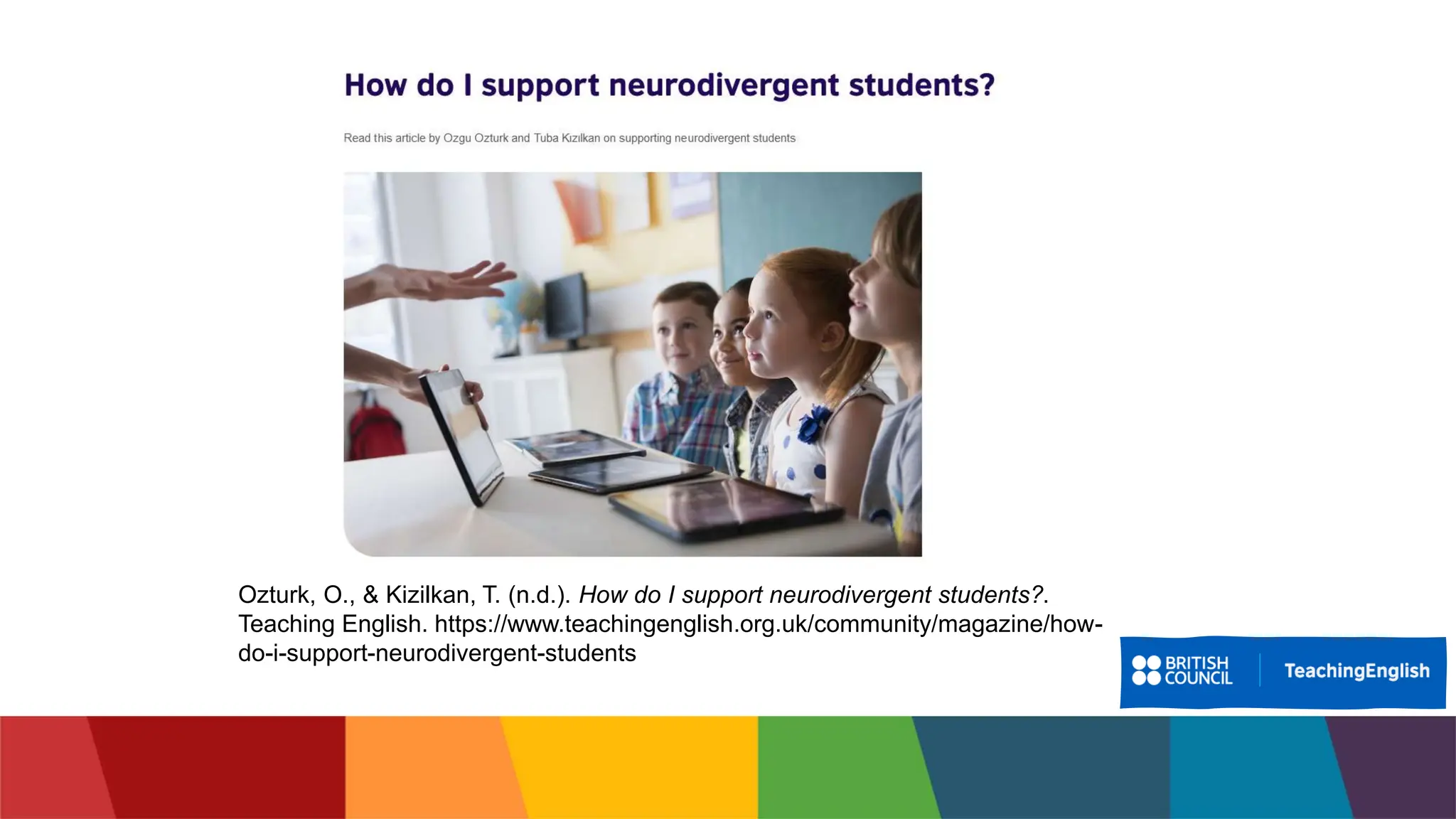 Supporting neurodivergent students in the classroom.pptx
