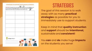 Supporting Newcomer Multilingual Learners | PPT