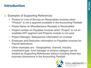 Supporting References in Oracle EBS R12 | PPTX