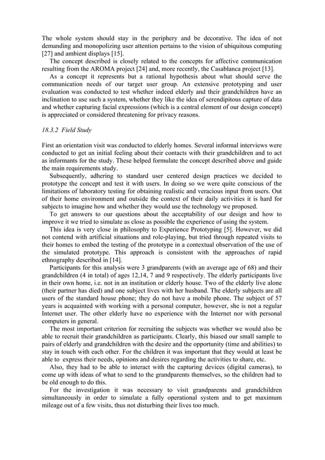 Supporting social presence through asynchronous awareness systems | PDF