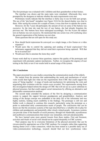 Supporting social presence through asynchronous awareness systems | PDF