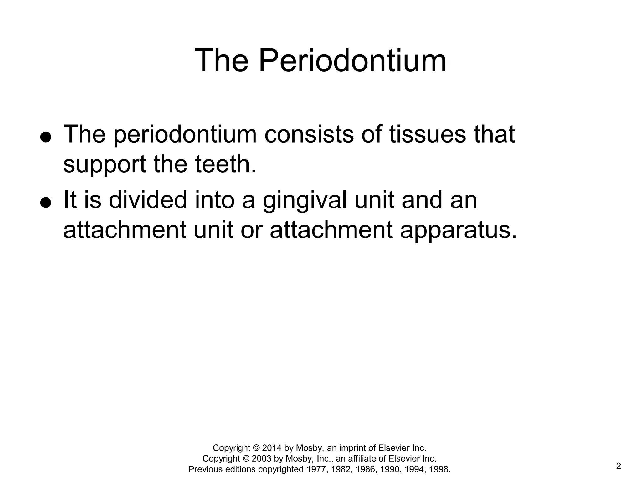 Periodontium: Supporting Structures | PPTX