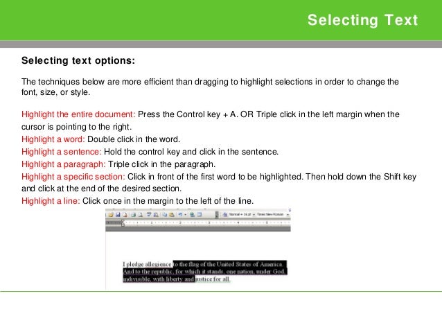 Supporting students using Word