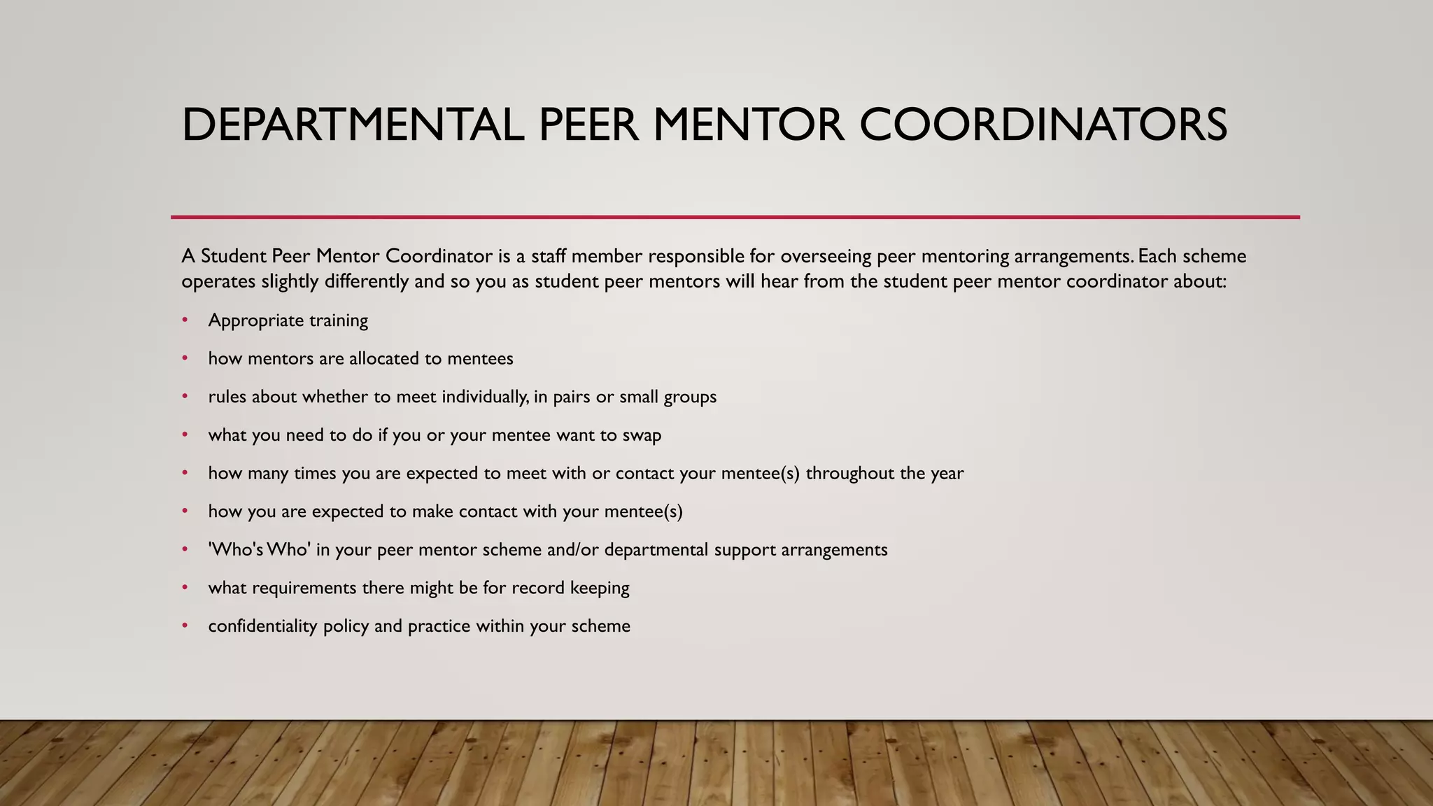 Supporting student transitions through student peer mentoring | PDF