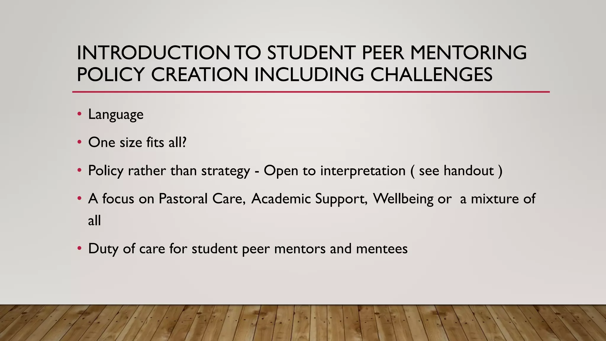 Supporting student transitions through student peer mentoring | PDF
