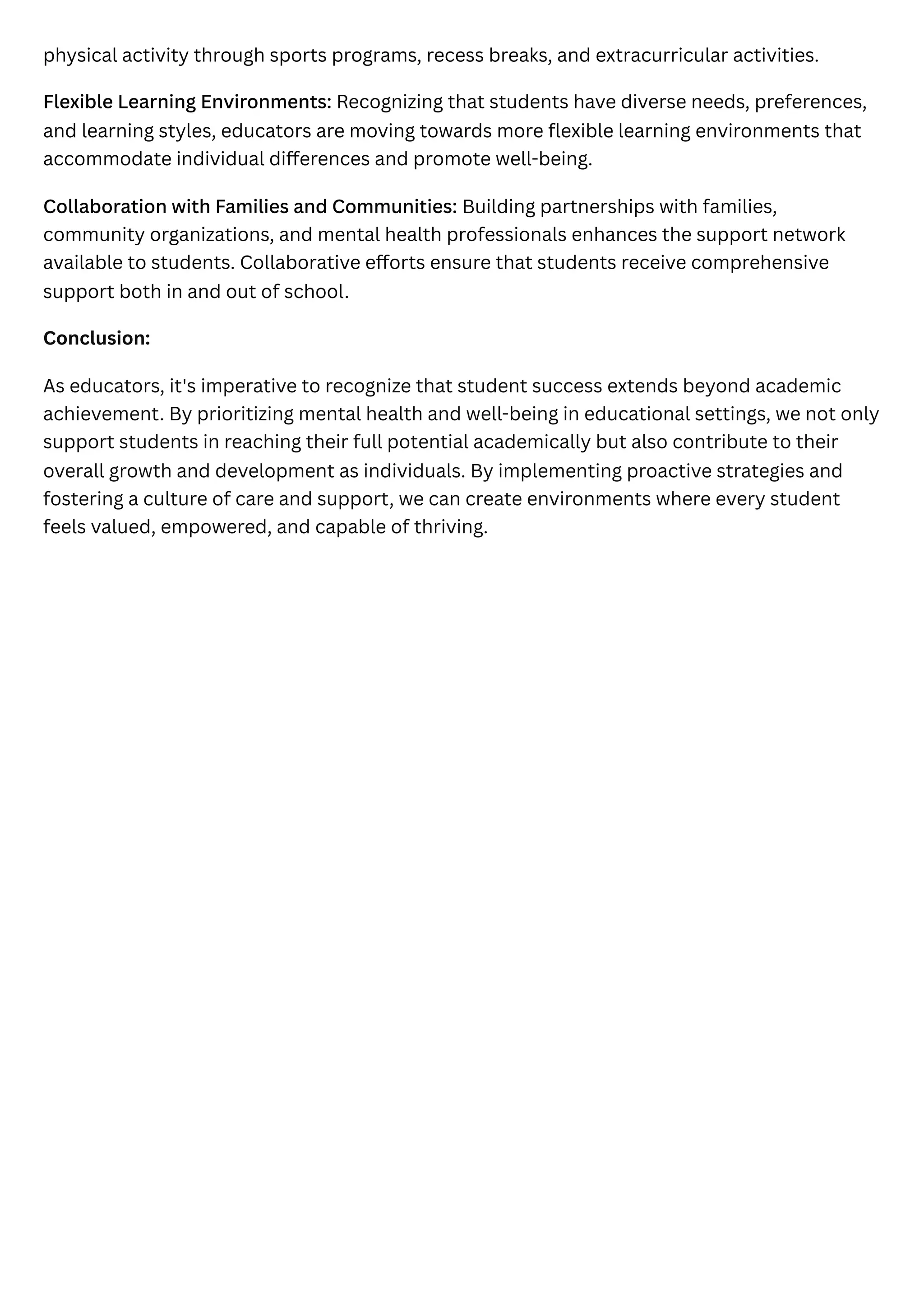 Supporting Student Well-being The Impact of Mental Health on Academic ...