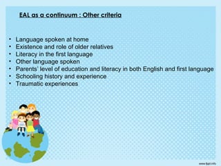 Supporting the eal students in the mfl classroom | PPT