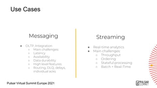 Apache Pulsar, Supporting the Entire Lifecycle of Streaming Data | PPT