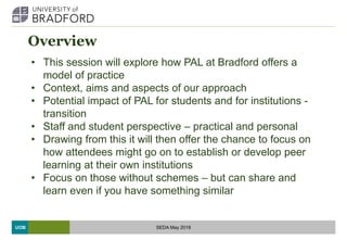 Supporting transition through peer assisted learning (pal) | PPT