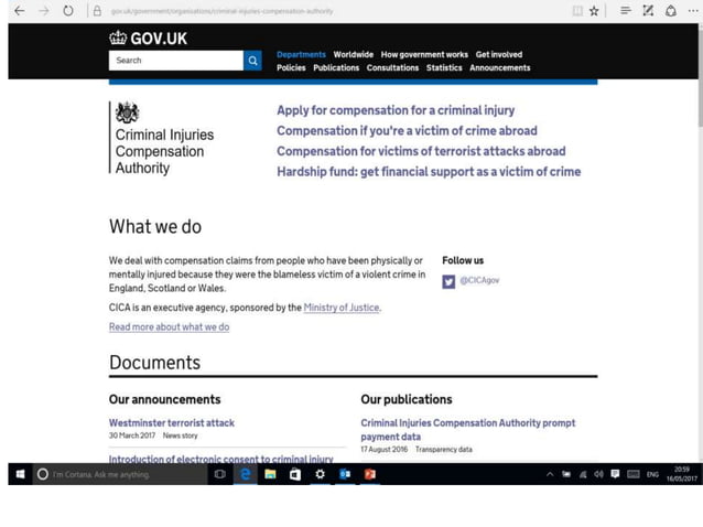 Supporting victims across borders | PPT