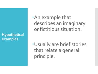 Supporting your ideas | PPT