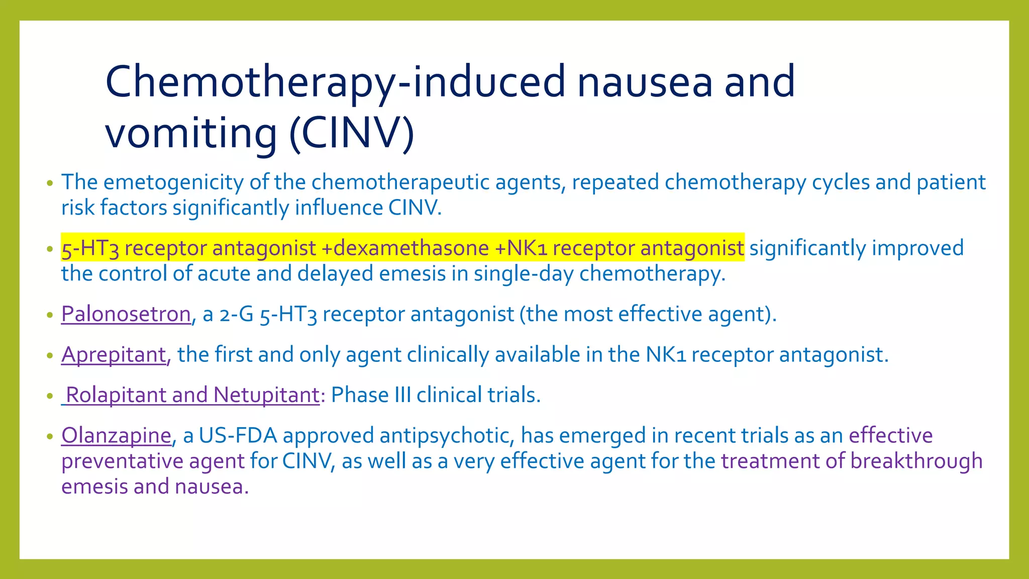 Supportive care in haemato oncology | PPTX