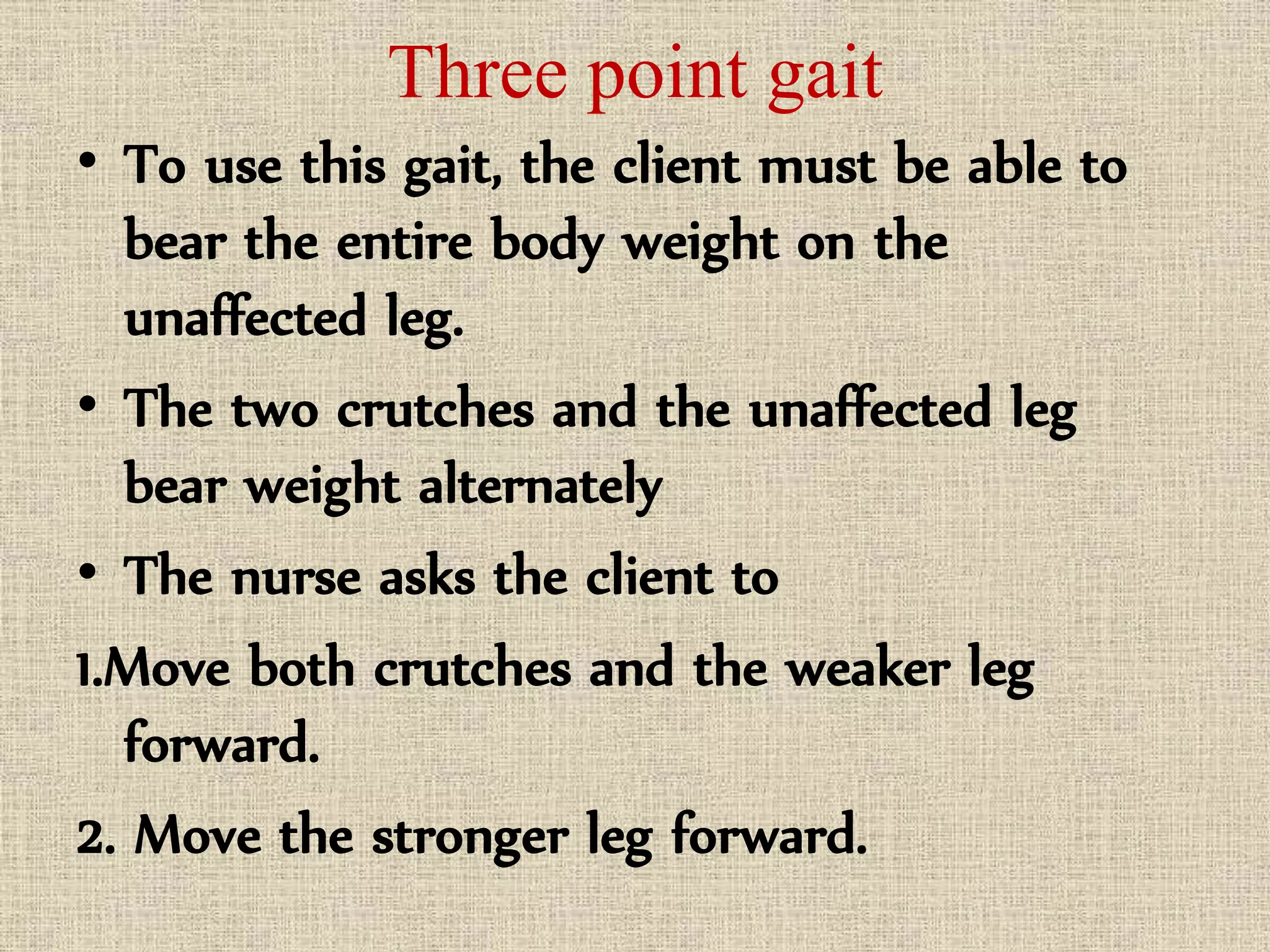 ambulatory devices- crutches, walker, cane | PPTX