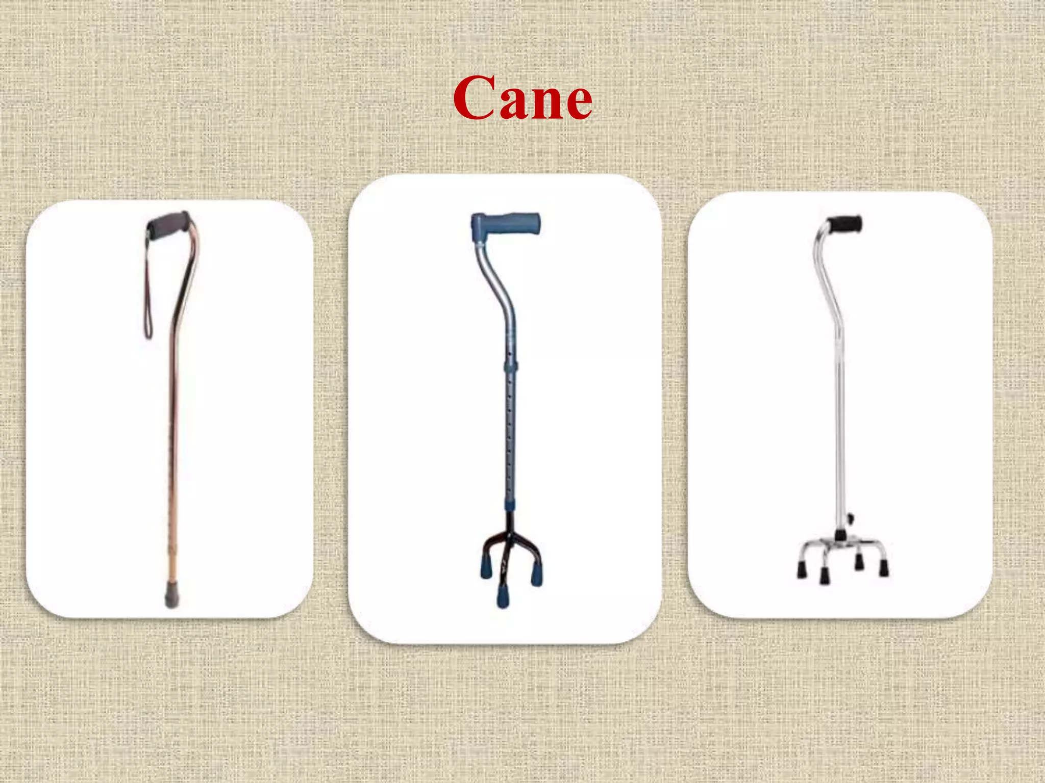 ambulatory devices- crutches, walker, cane | PPTX