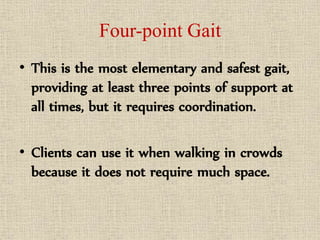 ambulatory devices- crutches, walker, cane | PPTX