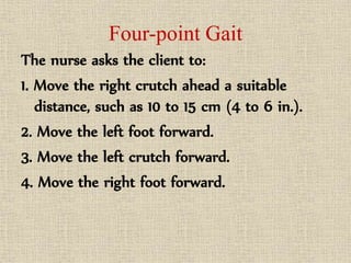 ambulatory devices- crutches, walker, cane | PPTX